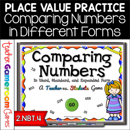 Comparing Numbers in Different Forms Powerpoint Game - Teacher Gameroom