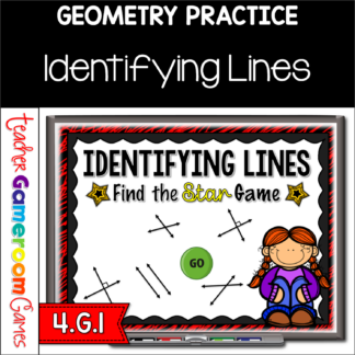 Identifying Lines Find the Star Game - Teacher Gameroom