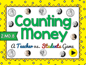 Counting Money Smartmoard Activity