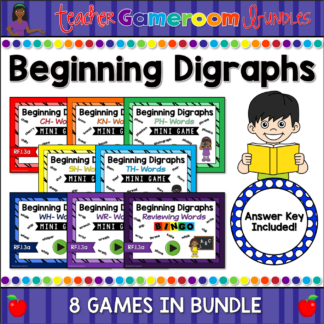 Beginning Digraphs Bundle - Teacher Gameroom