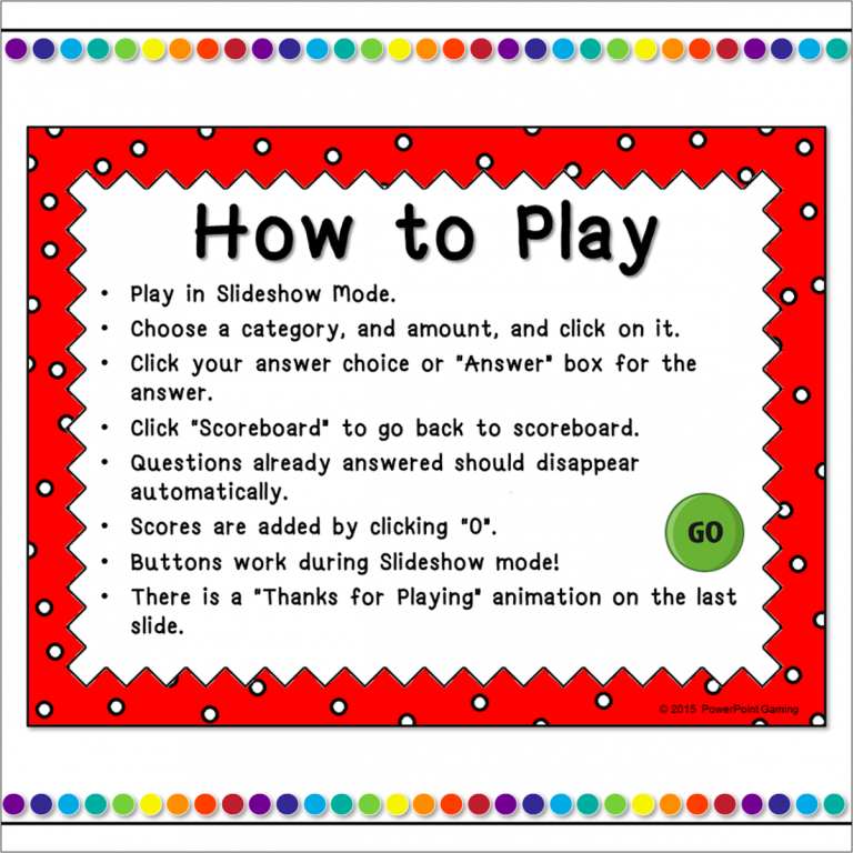 4th Grade Geometry Review Powerpoint Game