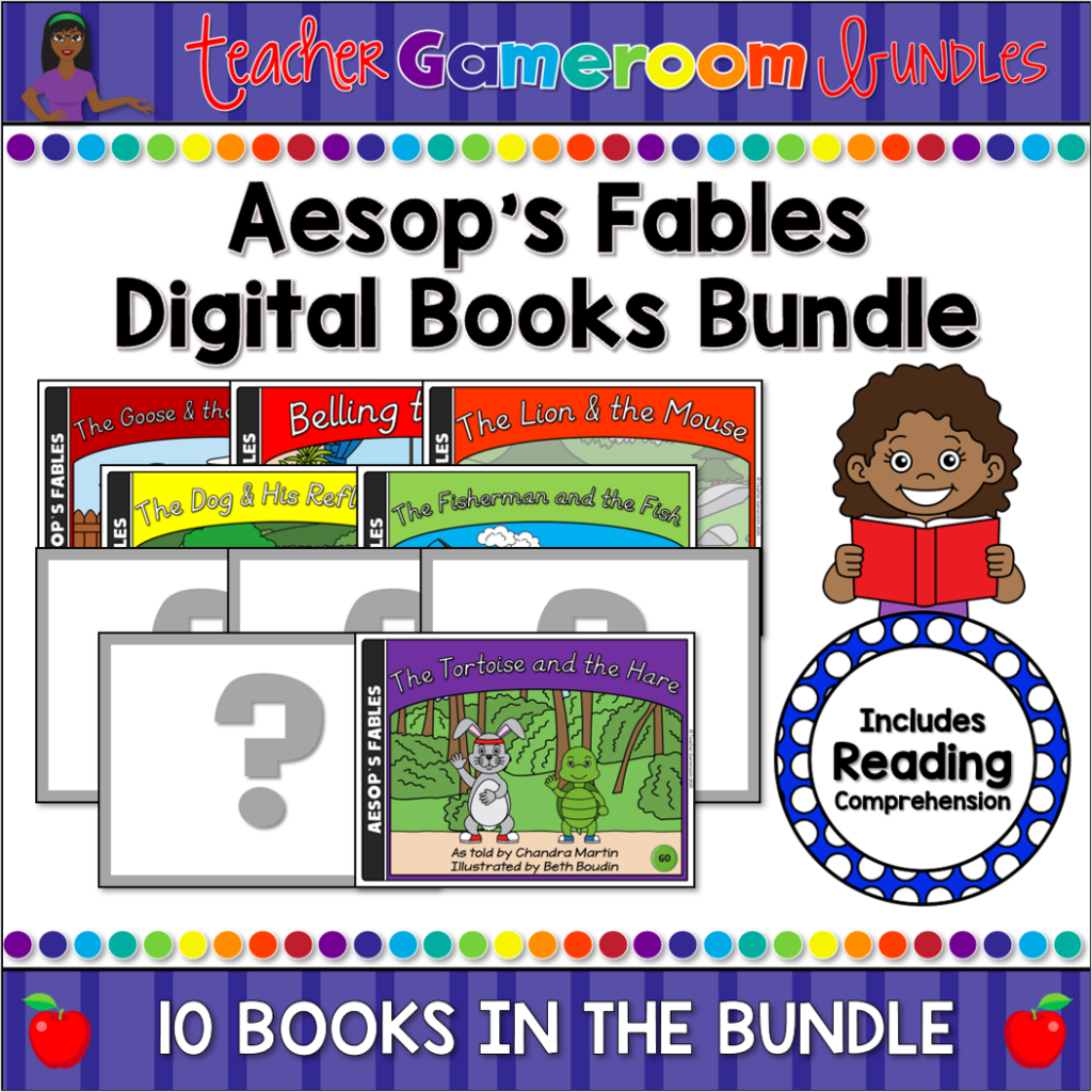 Aesop’s Fables Digital Book Bundle - Teacher Gameroom