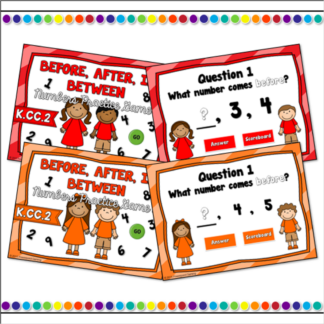 Skip Counting by 10’s Teacher vs Student PowerPoint Game - Teacher Gameroom