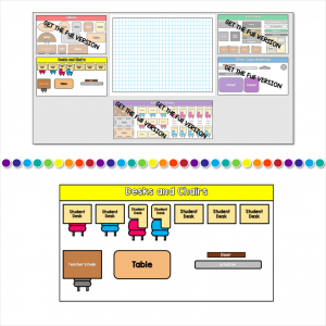 Back to School Classroom Layout Freebie - Teacher Gameroom