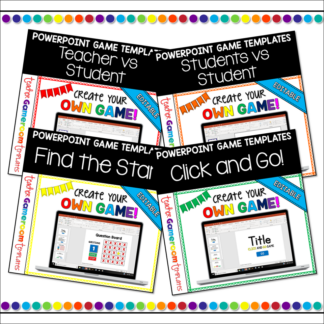 Editable Tic-Tac-Toe Powerpoint Game Template - Teacher Gameroom