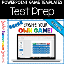 Editable Test Prep Powerpoint Game Template - Teacher Gameroom