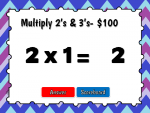 Multiplication and Division Review PowerPoint Game - Teacher Gameroom