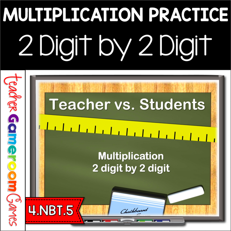 Teacher vs Student – Multiplication (2 by 2) – Powerpoint Game ...