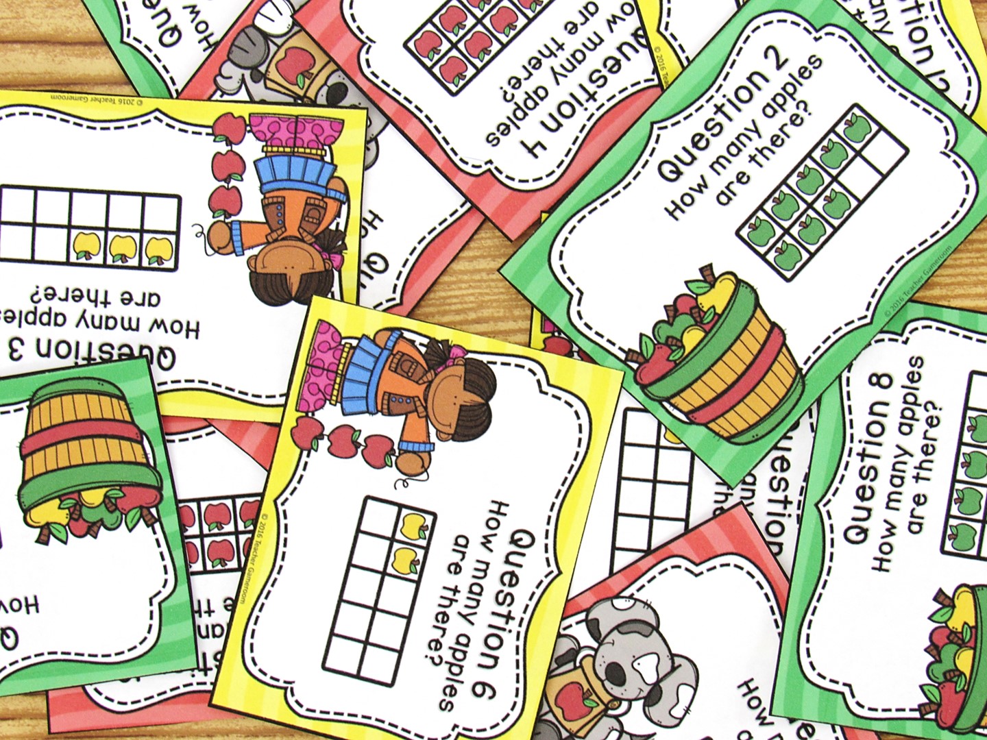 Easy Counting Game using Ten Frames for Centers!