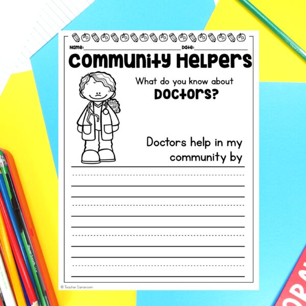Community Workers Activity Bundle every teacher NEEDS for a successful ...