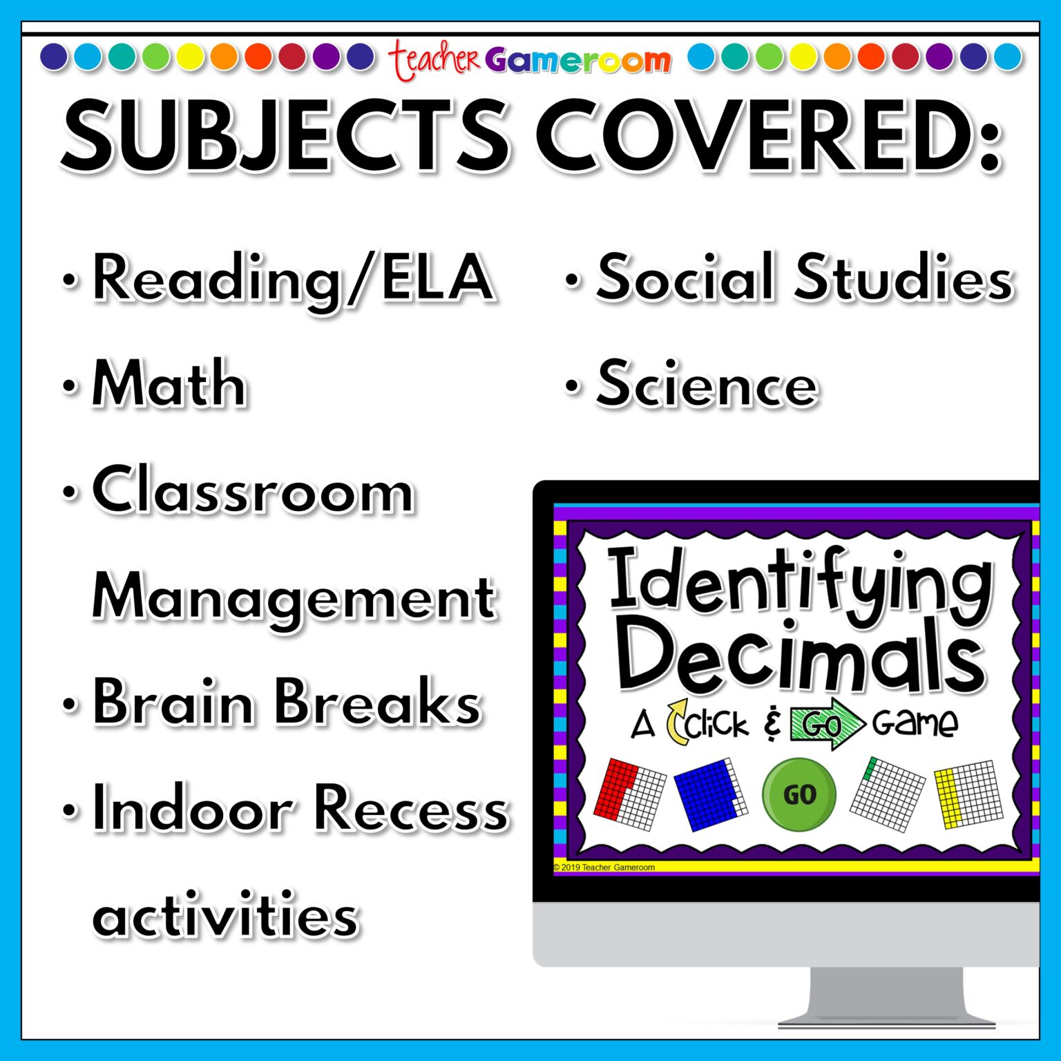 Fifth Grade Games Bundle | Digital Resources | Math Centers | ELA ...